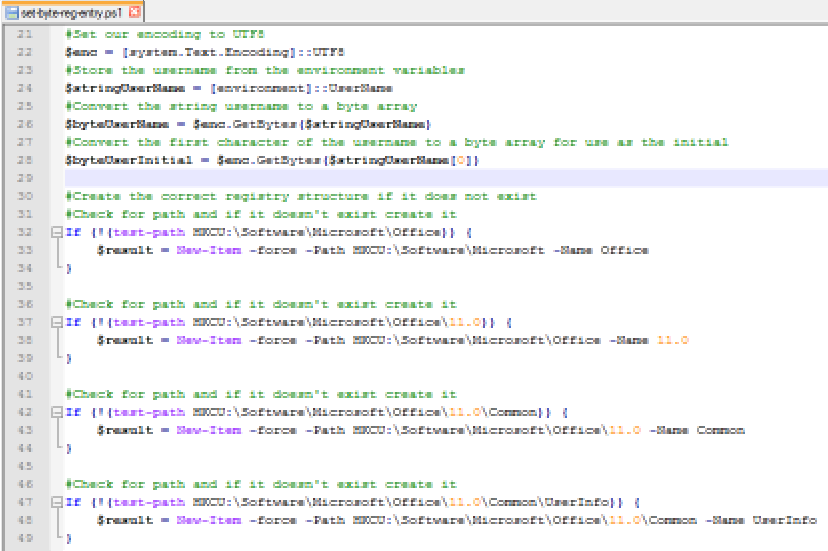set-userinfo-reg-entry - PowerSloth